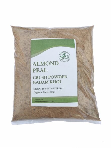 Buy Almond Peel Crush Powder - Badam Khol | Peppyflora®